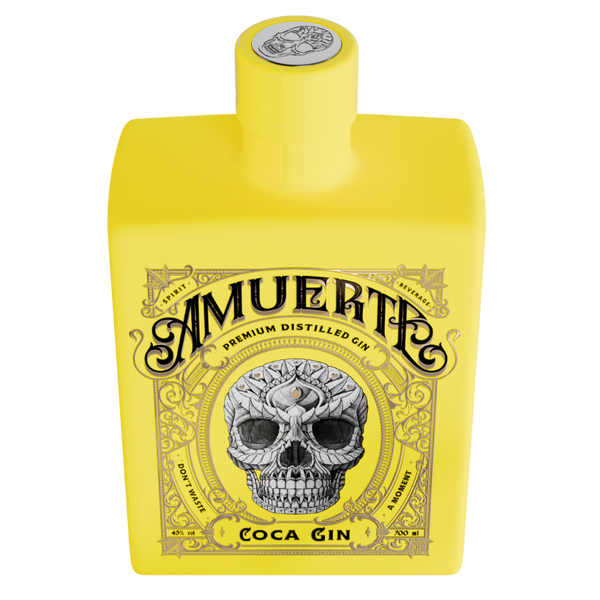 New Amuerte Yellow Summer Edition | Amuerte Coca Gin - Amuerte Switzerland