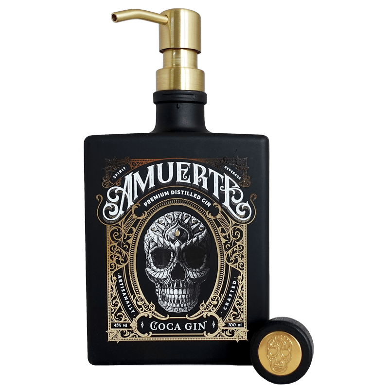 Amuerte BLUE Bottle, exclusive taste | Amuerte Coca Gin - Amuerte ...